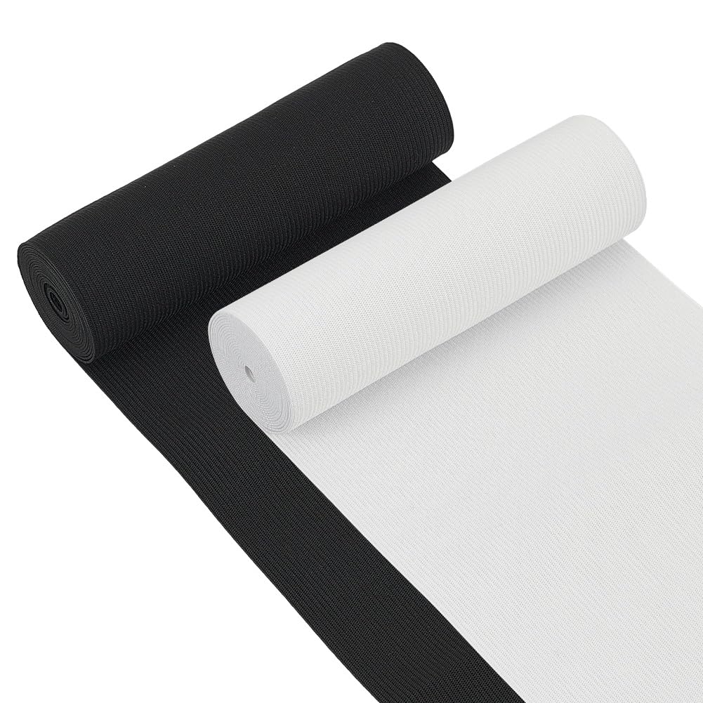 Cinta Elastica Costura Elástico Blanco De Trencilla De 8 Mm 100 Mts ...