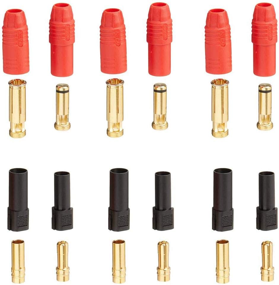 Amazon.com: Amass AS150 and XT150 Male Female Anti Spark Connector Set ...