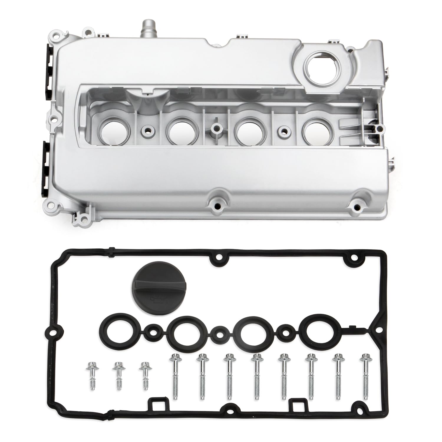 MITZONE Upgrade Aluminium Valve Cover Compatible with 2011-2018 Cruze ...