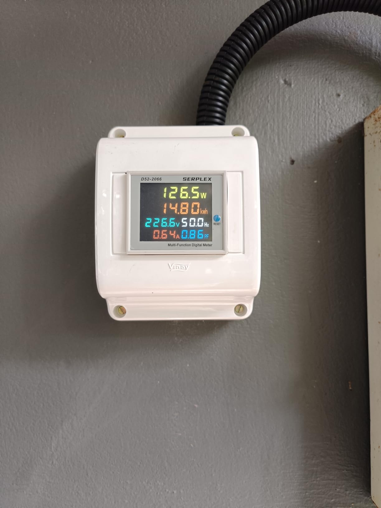 Serplex® Energy Meters Watt Meter Voltmeter 6 in 1 AC 40-300V 100A ...