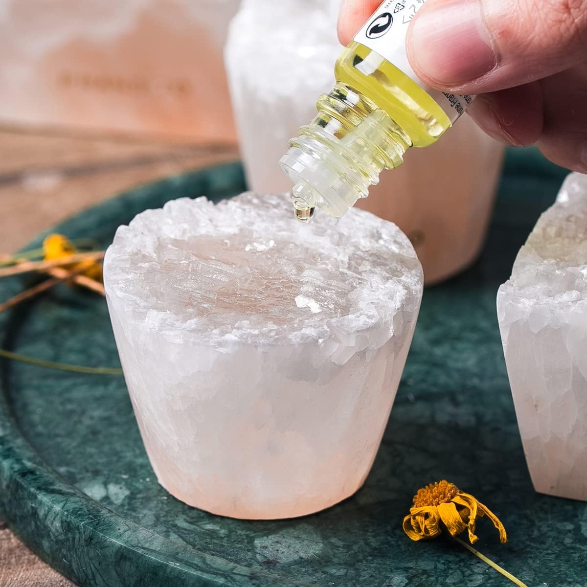 Amazon.com: Top Plaza Lava Rock Stone Aromatherapy Essential Oil ...