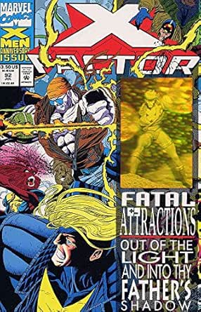 Amazon.com: X-Factor #92 FN ; Marvel comic book | hologram 1st ...