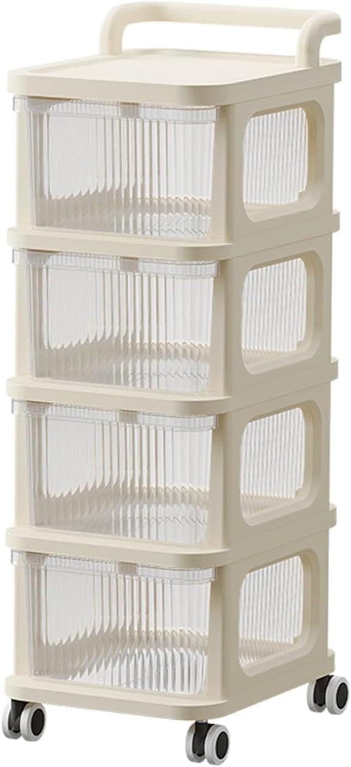 Bedding Home 4 Tier Stackable Storage Drawers | Large Storage Boxes ...