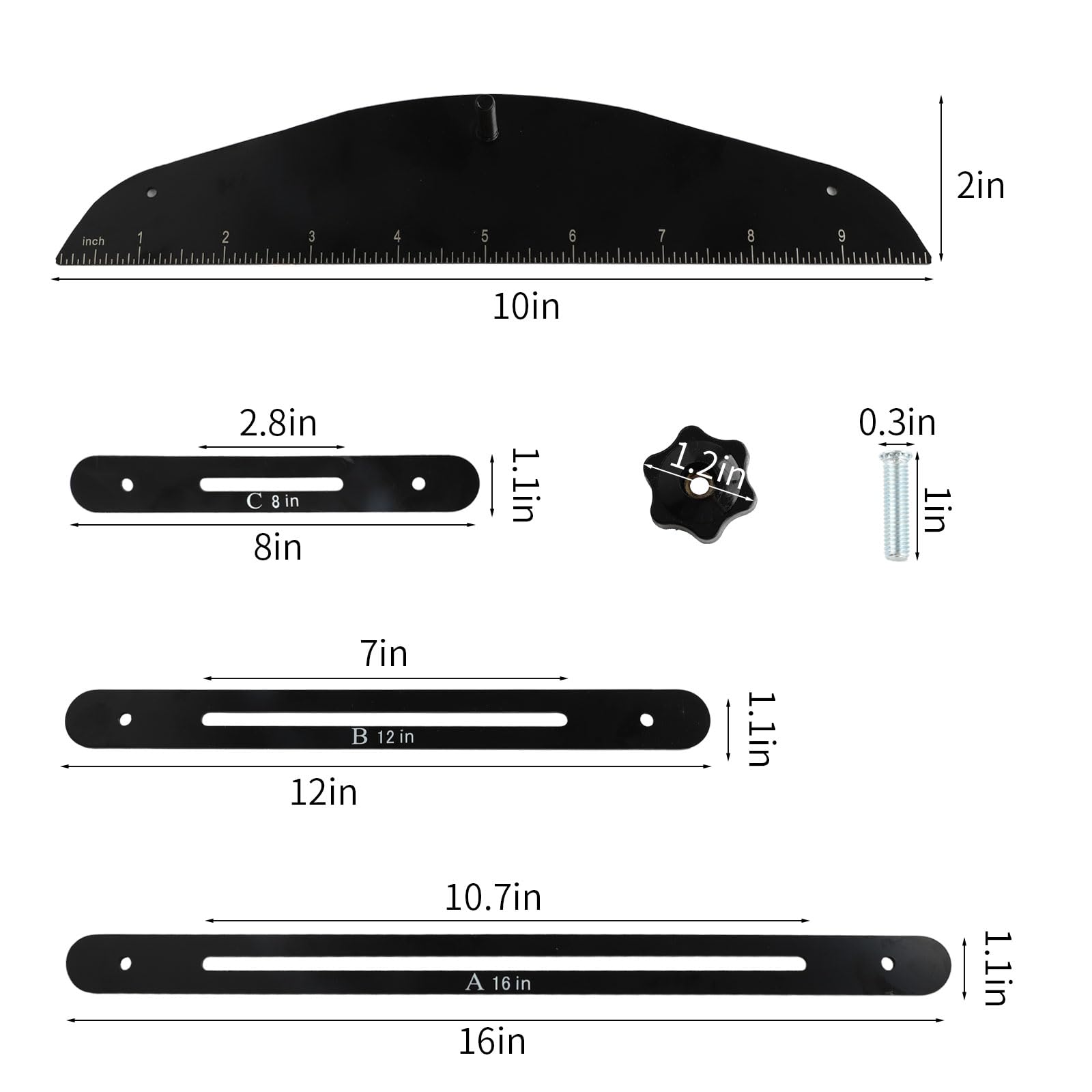 Snapklik.com : Stair Treads Gauge Template Tool,Stair Measuring Ruler ...