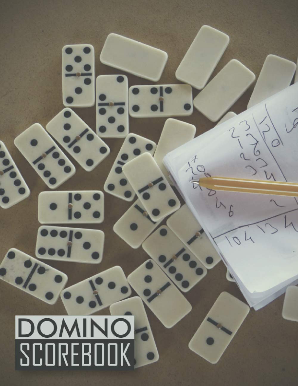 Domino Scorebook: Use this unique book to keep score of Dominoes ...