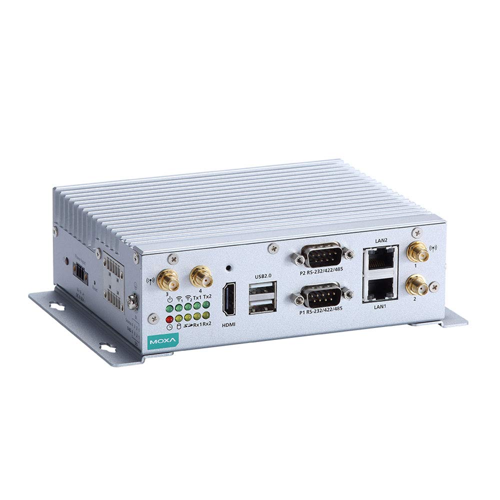 Amazon.co.jp: MOXA 超コンパクト産業用IoT組込コンピュータ Intel Atom® E3815採用 アンテナコネクタ×5 ...