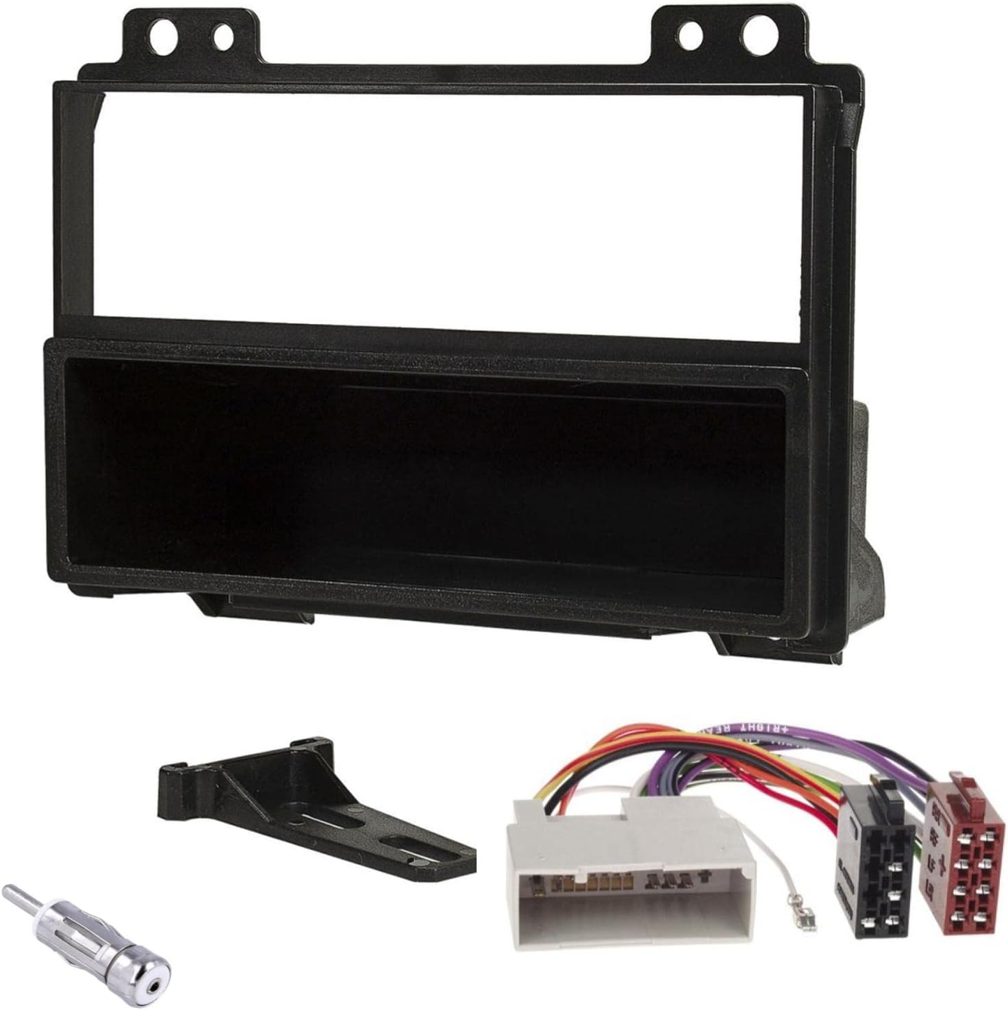 Sound-way Single DIN Car Radio Installation Kit, 1 DIN Front Panel ...
