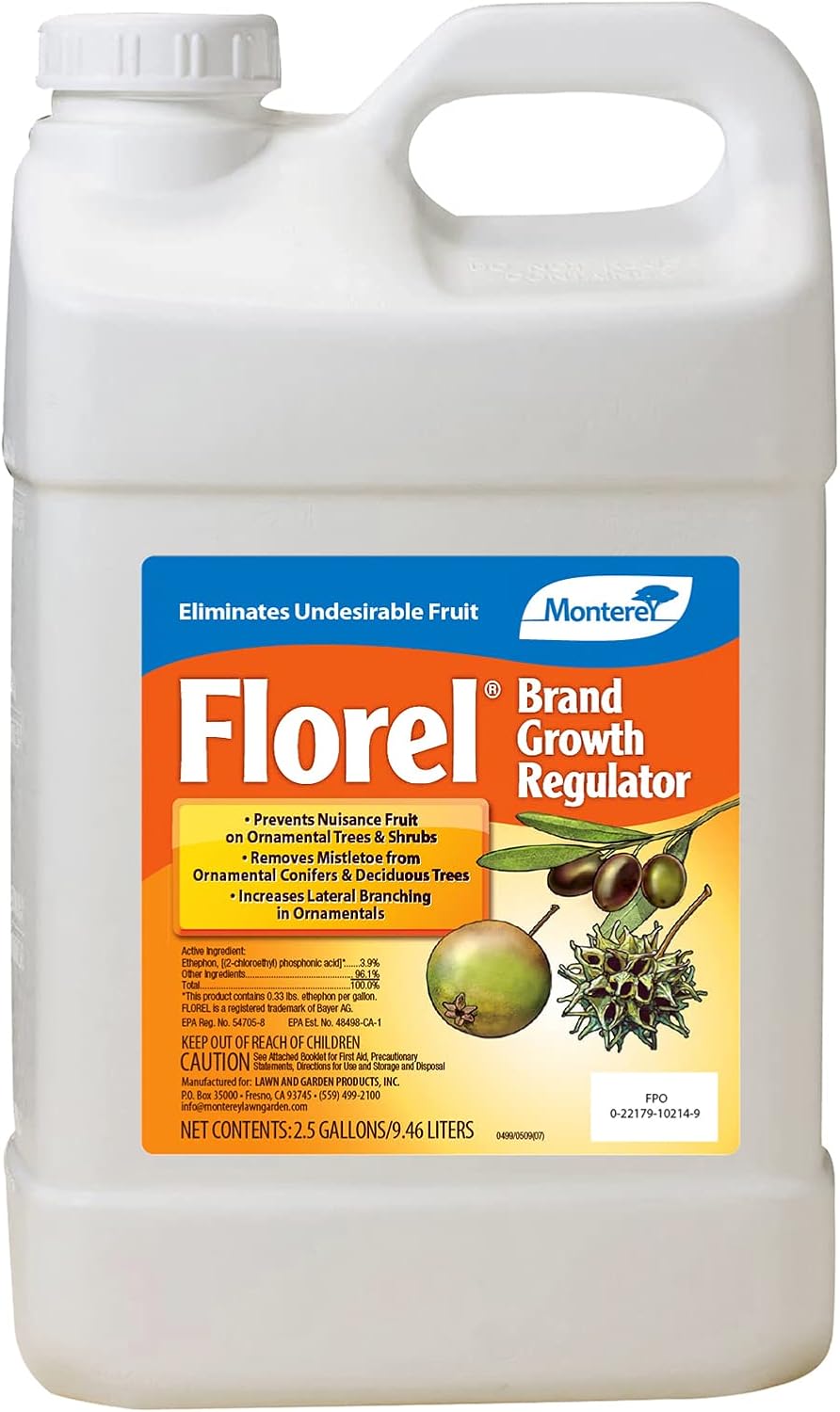 Monterey Florel Brand Growth Regulator 2.5 Gallon Nutrient Supplement ...