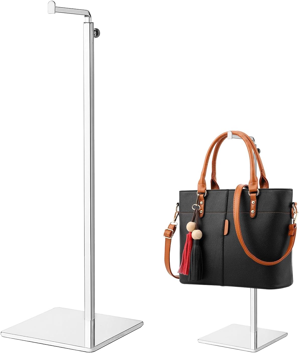 Amazon.com: Adjustable Height Metal Handbag Stand Women Bags Handbag ...