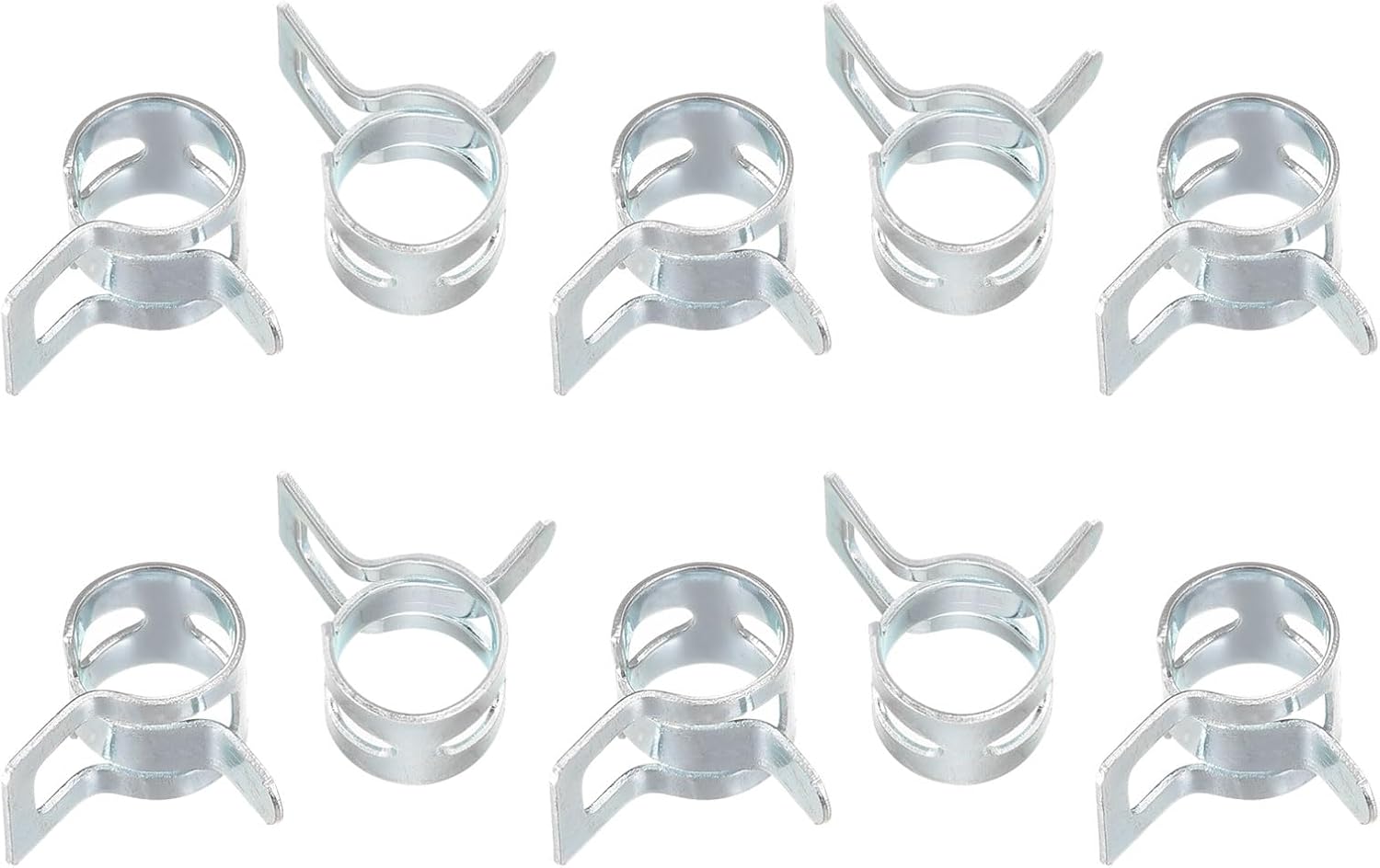 Amazon.com: uxcell 20pcs 8mm Spring Band Type Action Fuel/Silicone ...