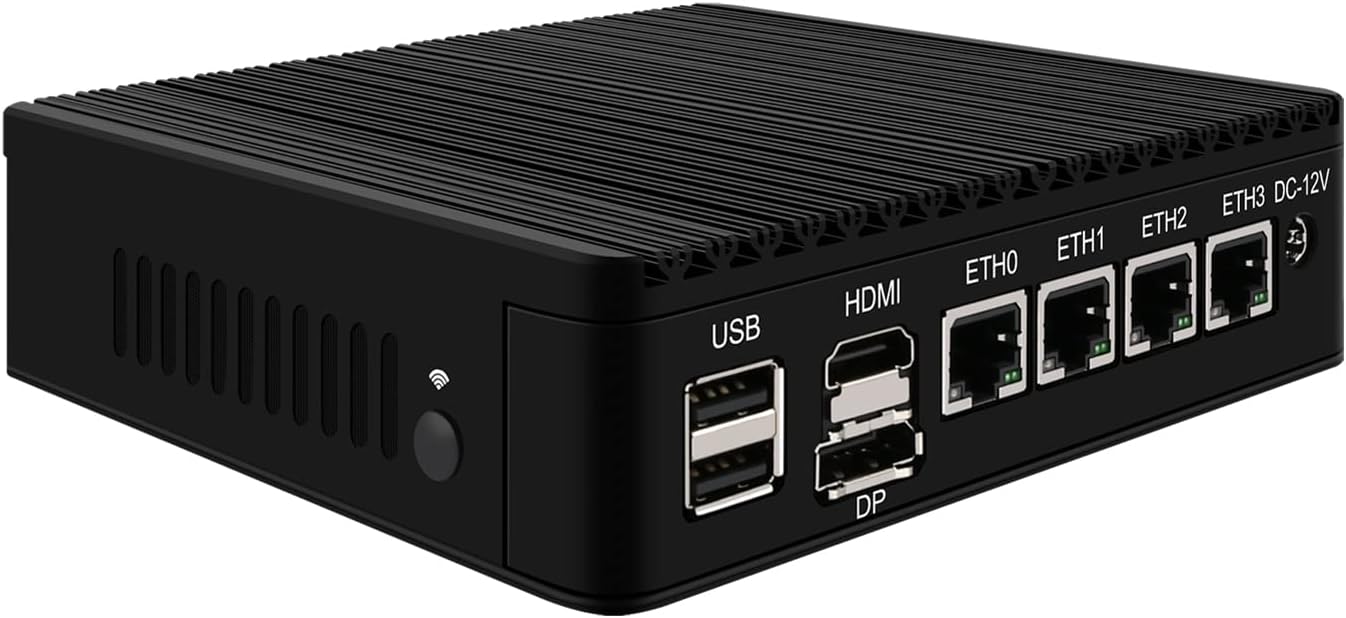 Amazon.com: Micro Firewall Appliance, Mini PC, OPNsense, VPN, Router PC ...