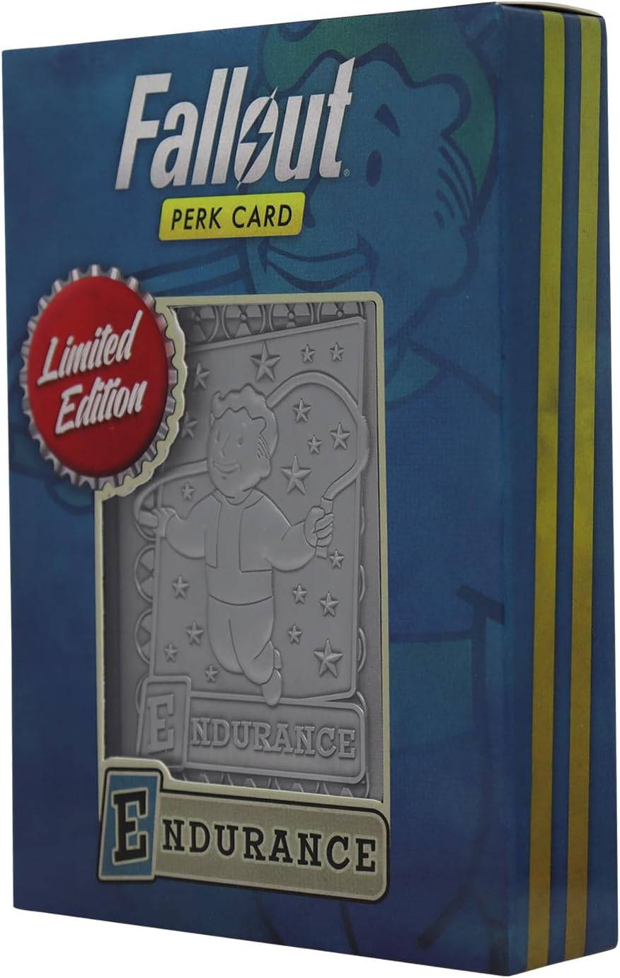 Amazon.com: Fallout Limited Edition Replica Perk Card | Endurance ...