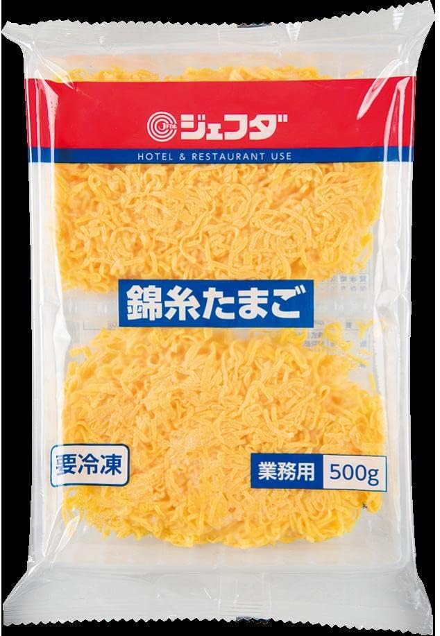 Amazon.co.jp: 《冷凍》 QP ジェフダ錦糸卵 500G 学校給食 業務用 お惣菜 惣菜 おつまみ おかず お弁当 冷凍食品 冷食 時短 大容量 安心 安全 : 食品・飲料・お酒