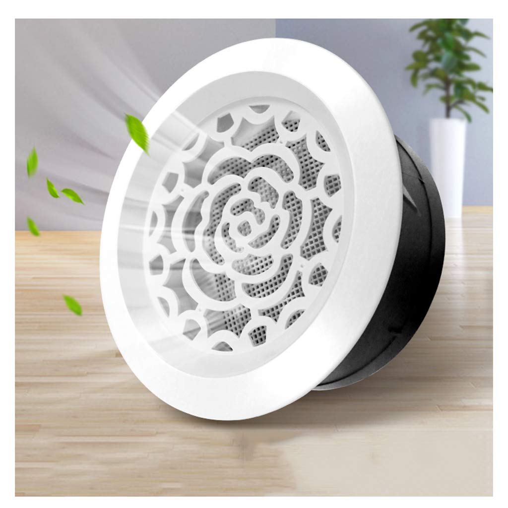 Vent Cowl Detachable Wall Air Vent Louvers Grill Extractor Cover with ...