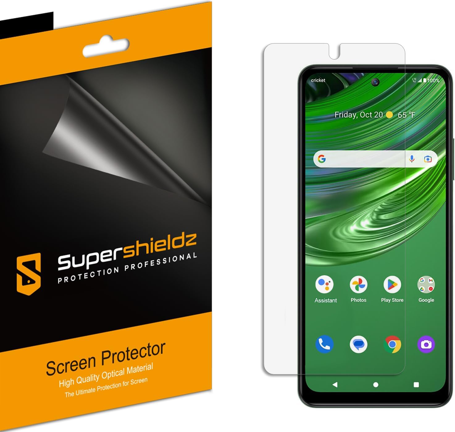 Amazon.com: Supershieldz (3 Pack) Designed for Cricket Outlast and AT&T ...