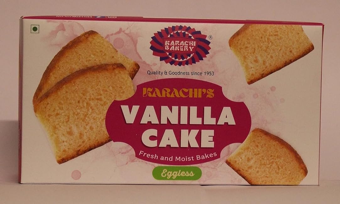 Karachi Bakery Vanilla Cake, 200 Gram : Amazon.in: Grocery & Gourmet Foods