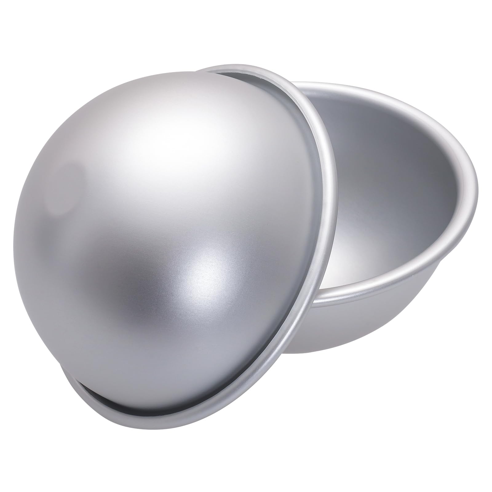 Dome Cake Pan 2-Pack Football S - 4 Inch Hemisphere Baking Molds For ...