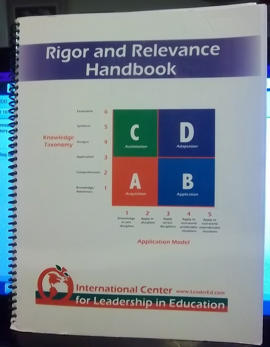 Rigor and Relevance Handbook: International center for Leadership in ...