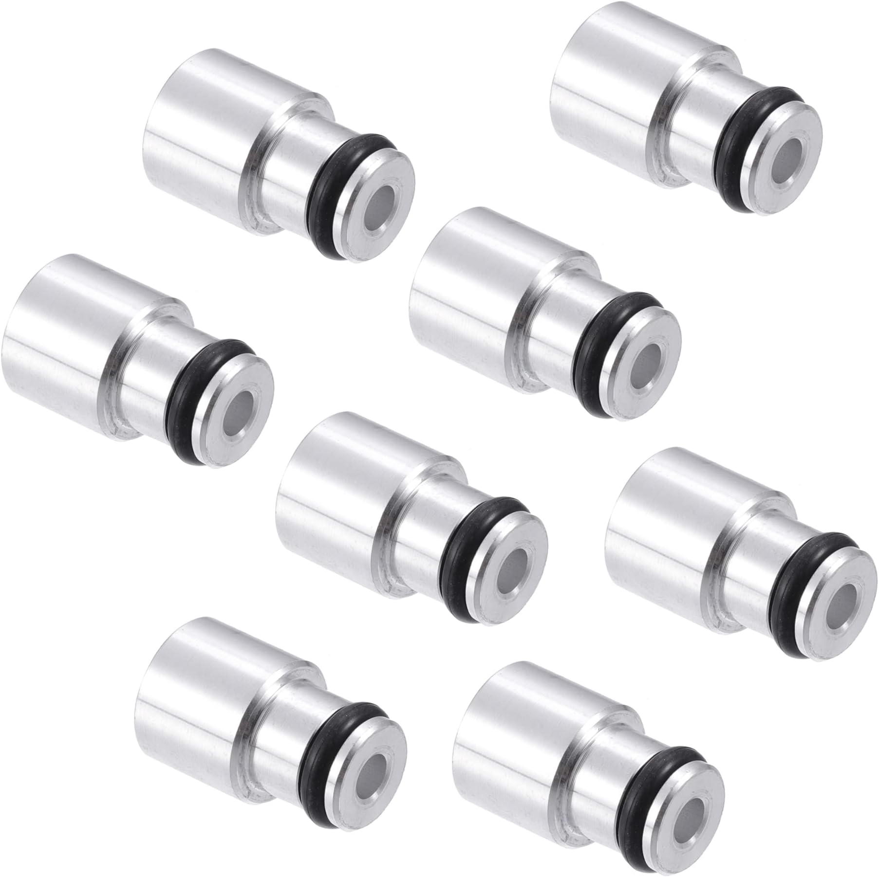 Amazon.com: X AUTOHAUX 8pcs Fuel Injector Spacer Set Intake Manifold ...