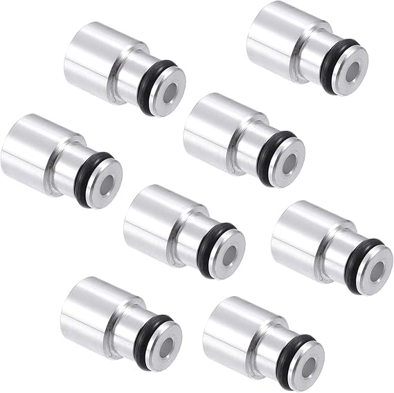 Amazon.com: X AUTOHAUX 8pcs Fuel Injector Spacer Set Intake Manifold ...