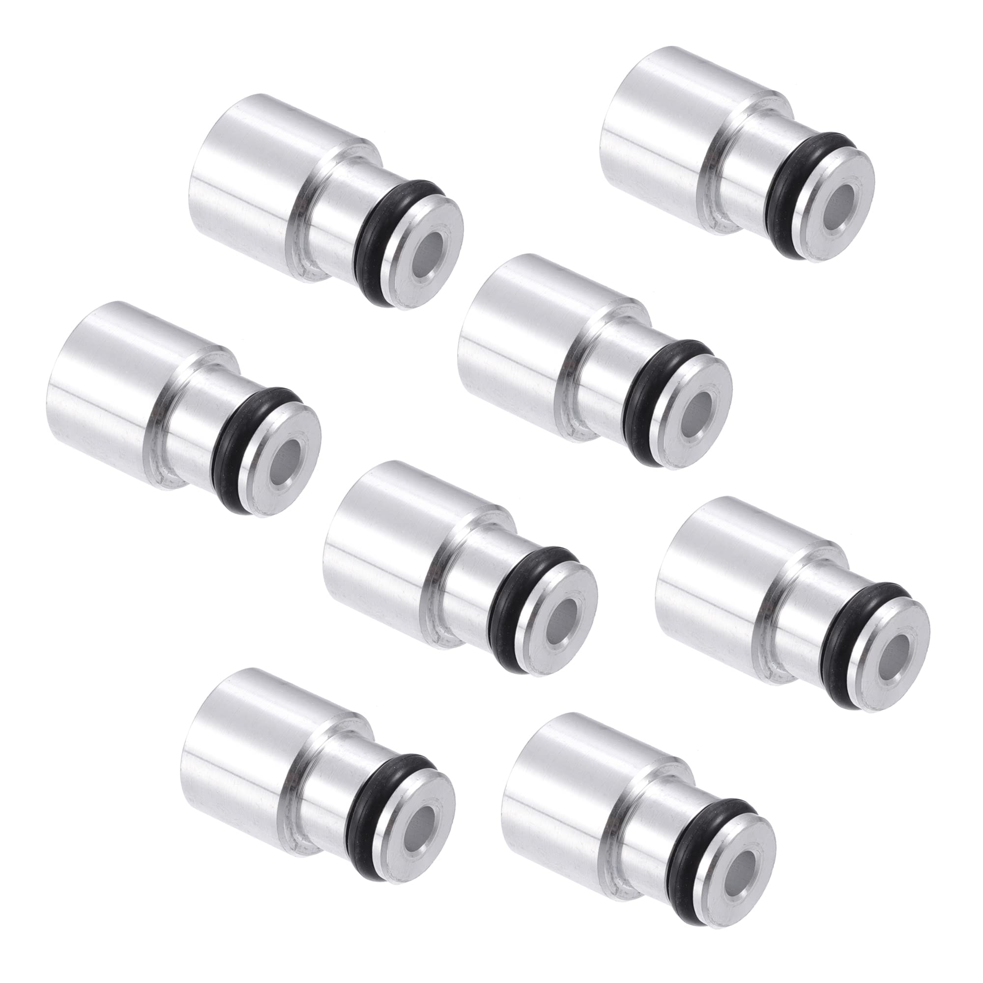 Amazon.com: X AUTOHAUX 8pcs Fuel Injector Spacer Set Intake Manifold ...