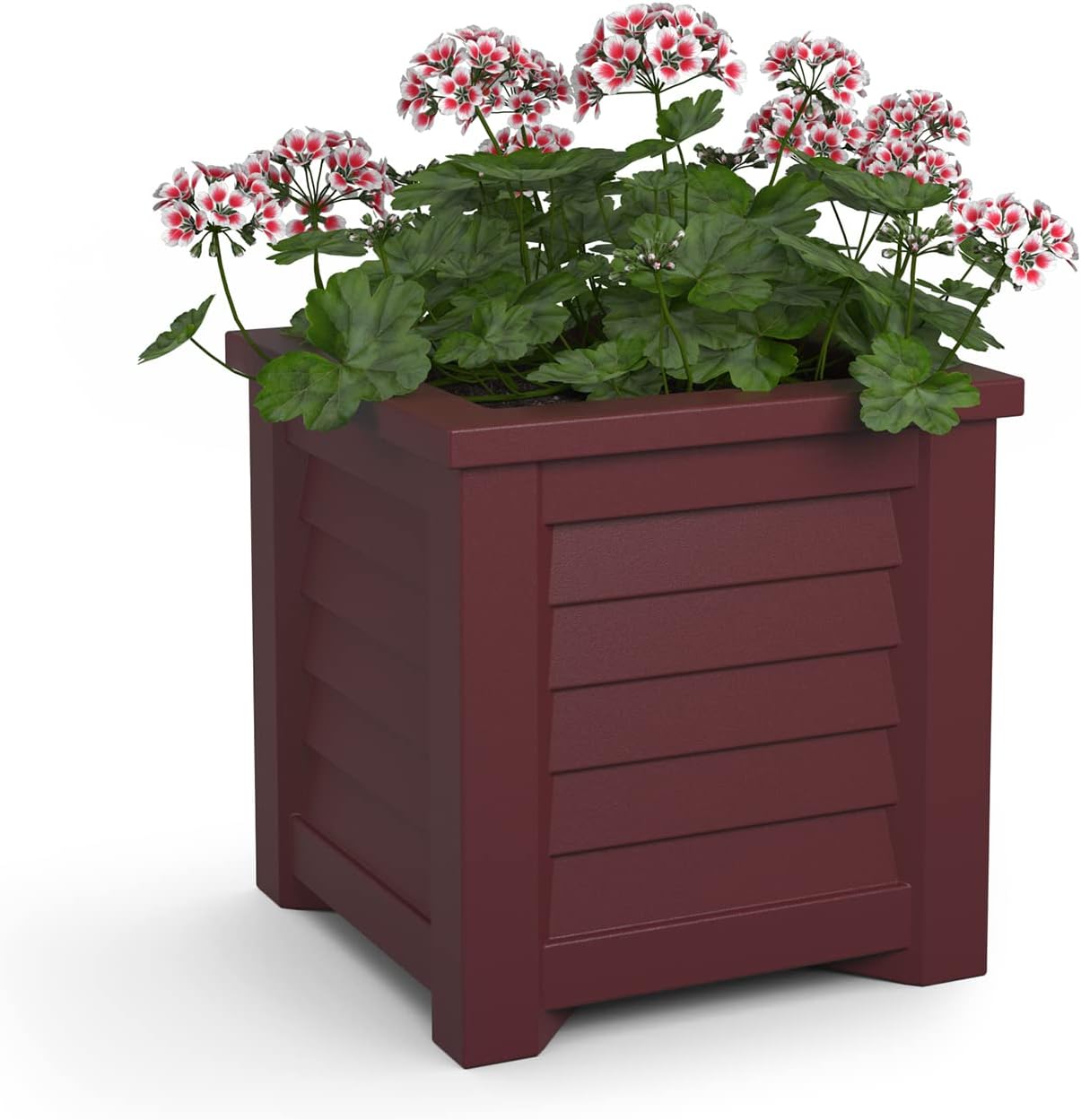 Amazon.com : Mayne Nantucket 16-Inch Square Planter, 2-Pack – Self ...