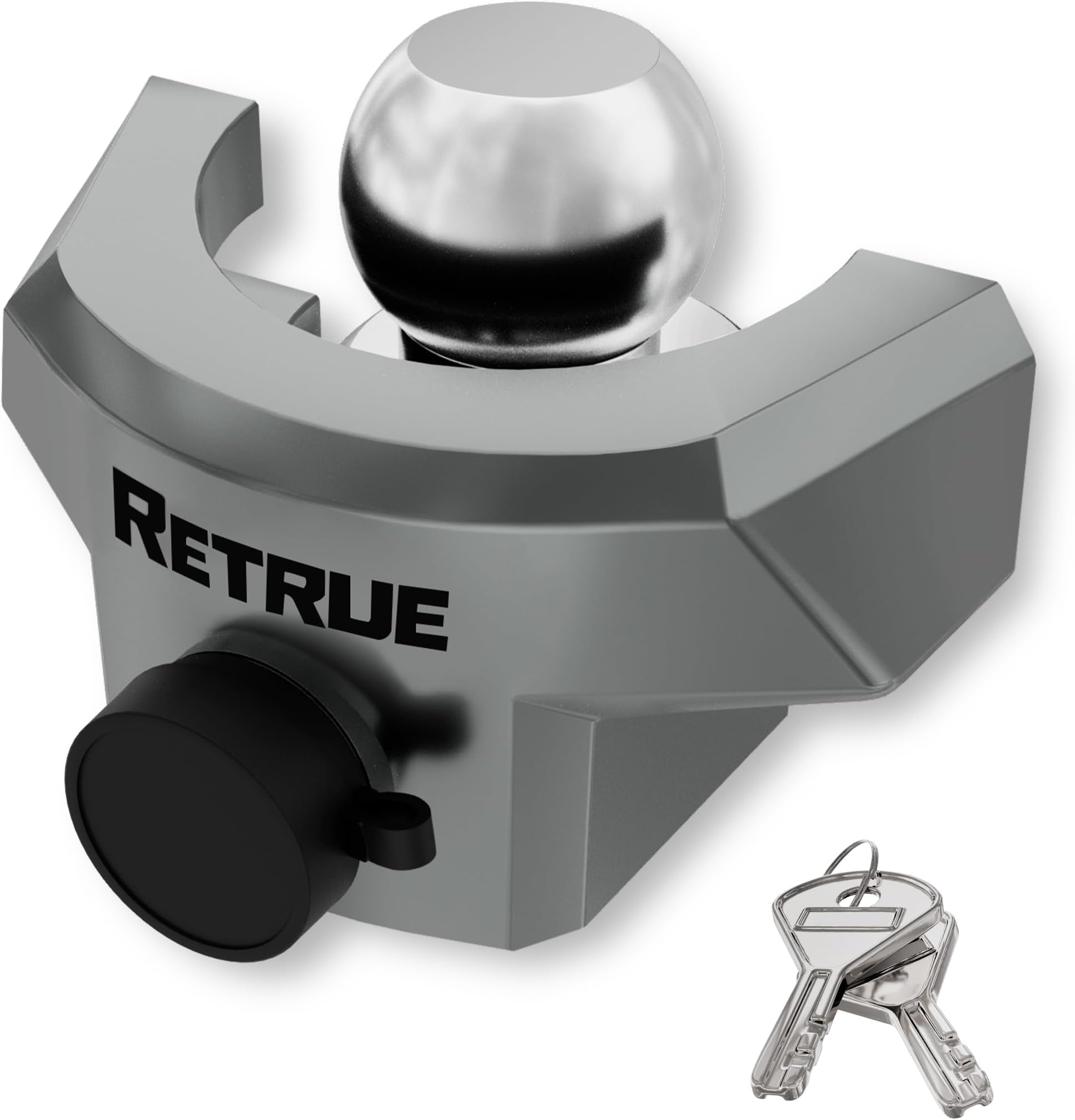 Amazon.com: RETRUE Heavy Duty Trailer Lock for 2 5/16" Ball Coupler ...