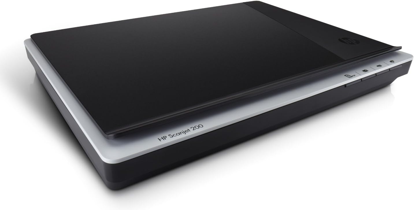 HP ScanJet 200 Flatbed Photo Scanner : Amazon.co.uk: Computers ...