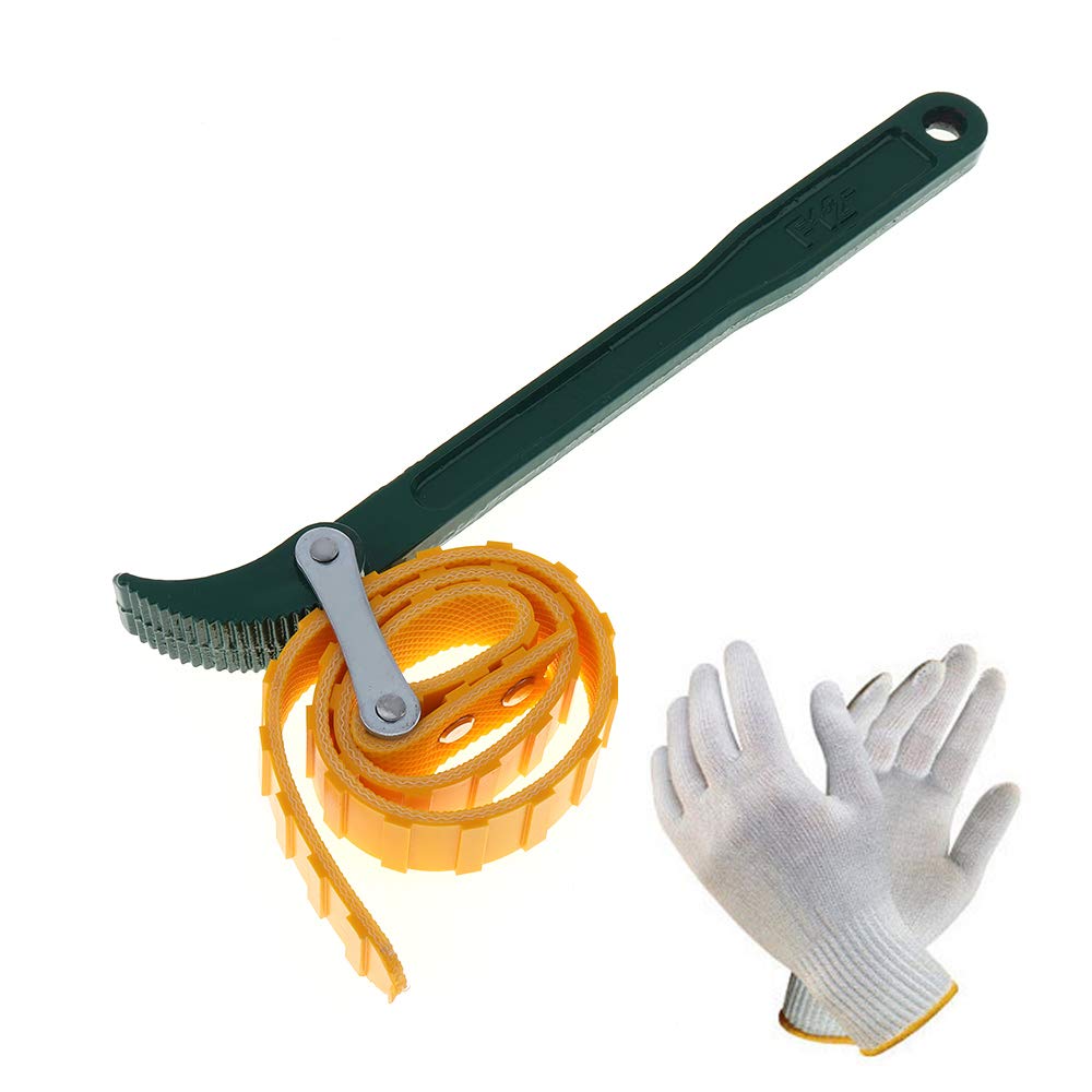 Digital Craft 12" Belt Type Oil Filter Wrench Auto Tool Engine Box ...