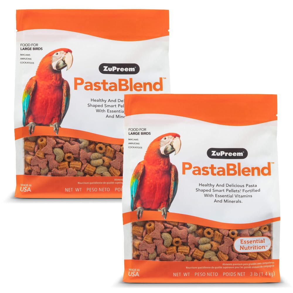 Snapklik.com : ZuPreem PastaBlend Bird Pellets For, Cockatoo, Macaw ...