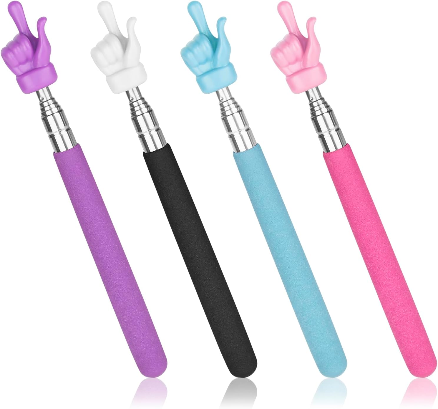 Amazon.com : Funspread 4Pcs Telescopic Teachers Pointer,Pointer for ...