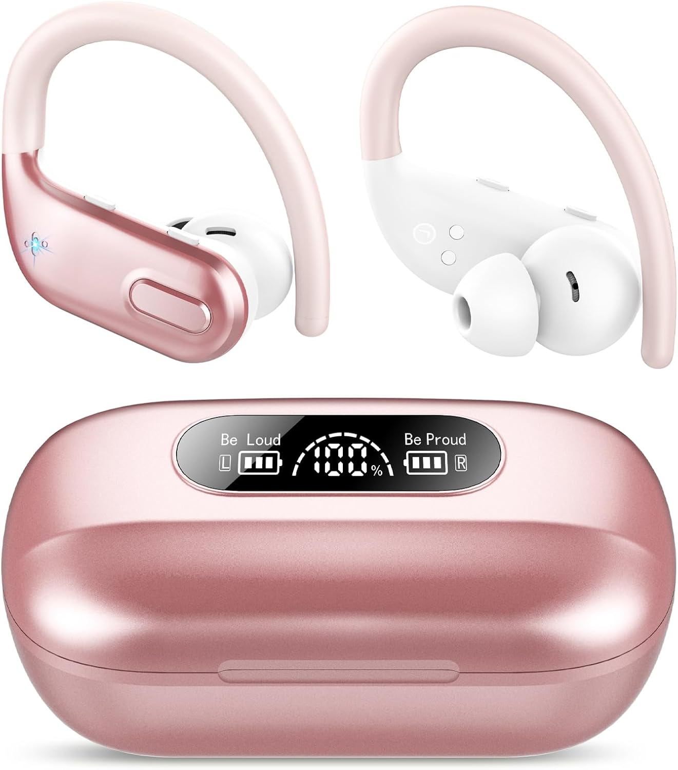 Amazon.com: Bluetooth Headphones Wireless Earbuds 80Hrs Playtime with ...