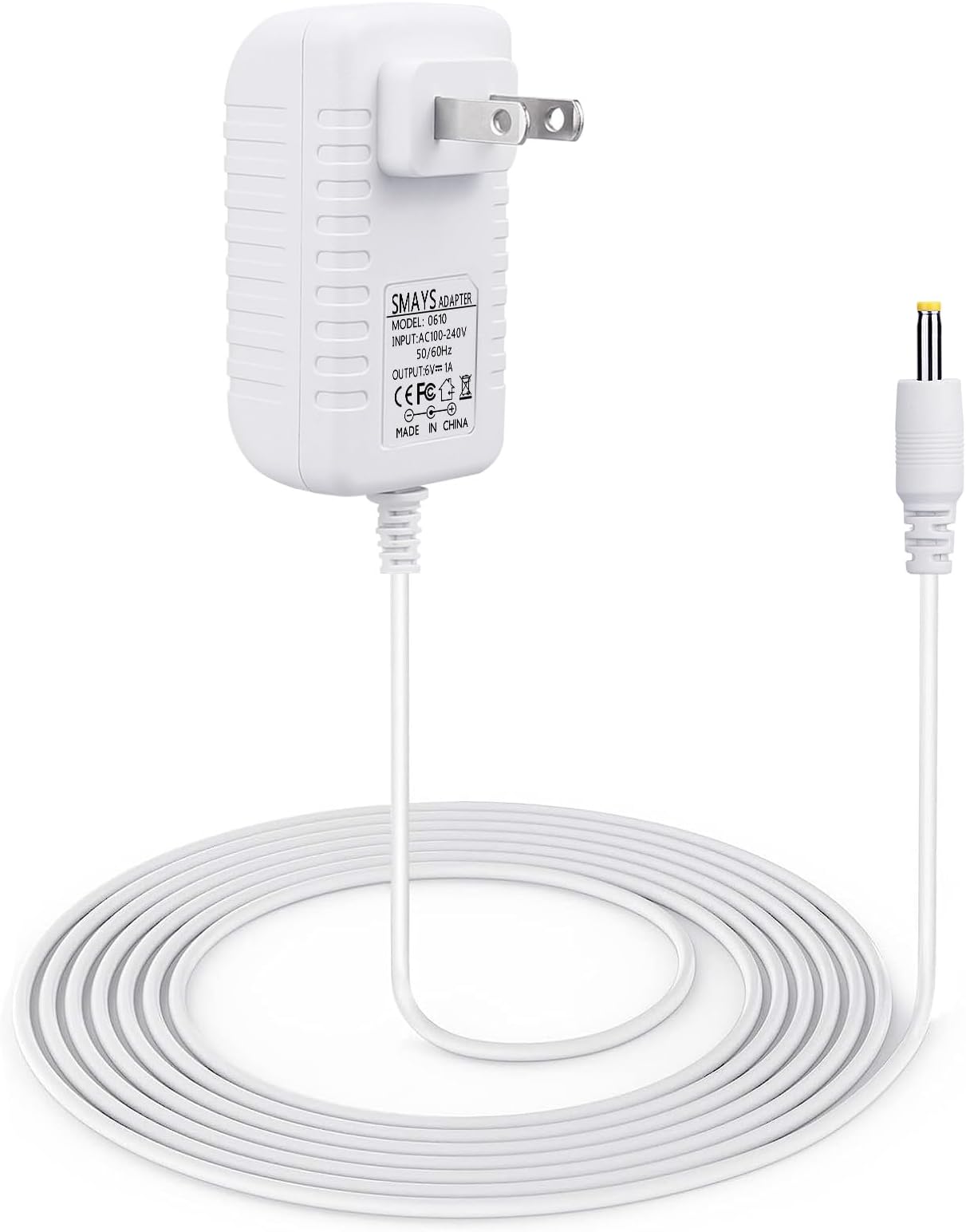Amazon.com: Power Cord for Vtech Audio Baby Monitor DM111, DM221 Parent ...