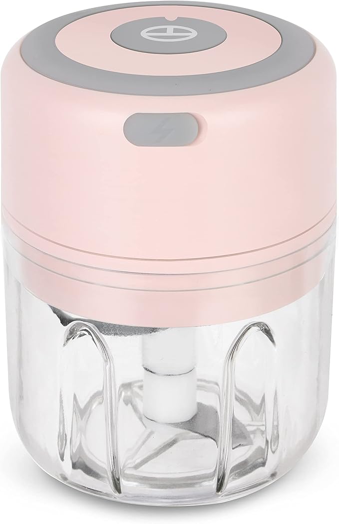 Amazon.com: Electric Mini Food Chopper Small Food Processor with Spoon ...
