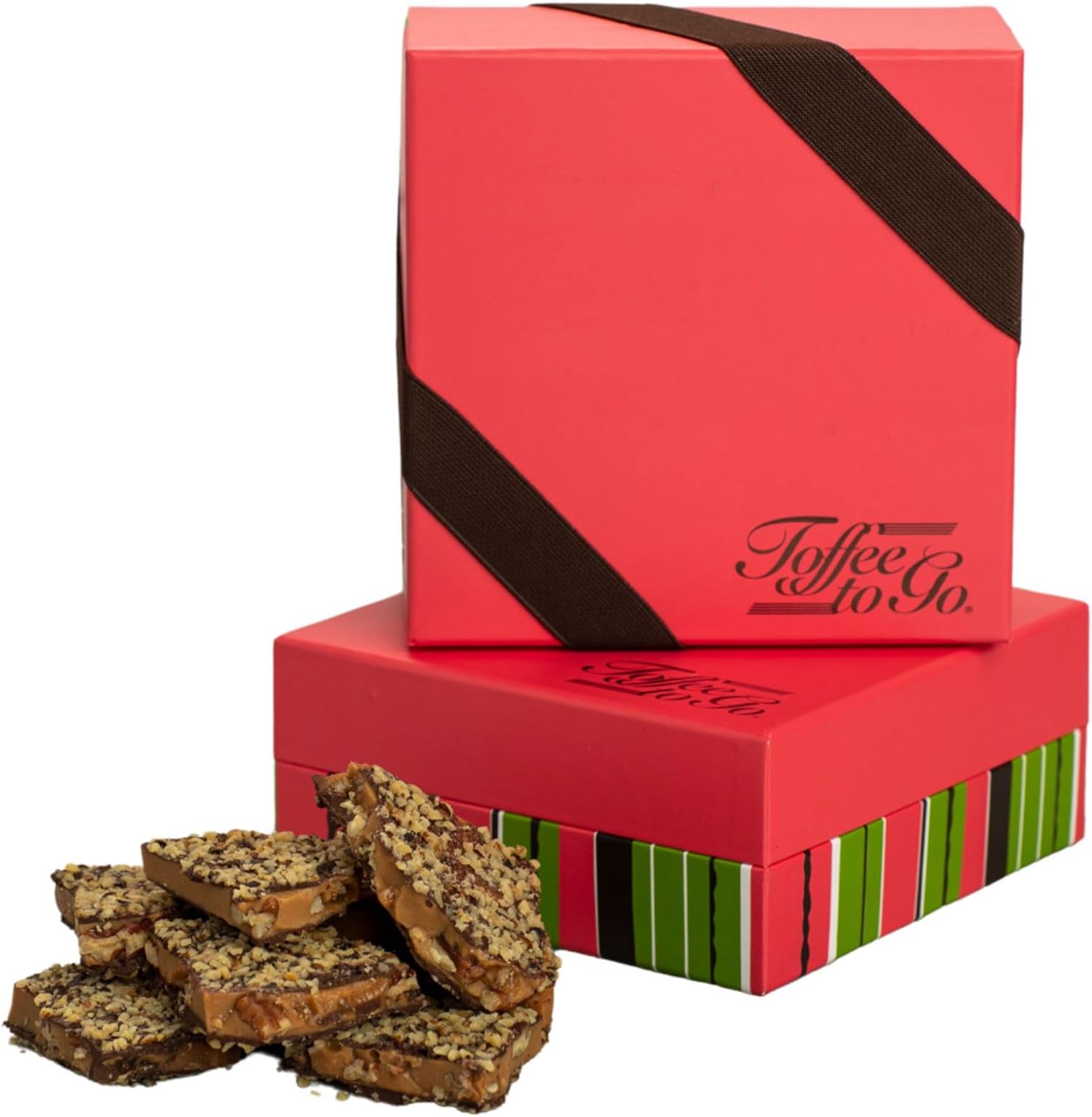 Amazon.com : Chapel Hill Pecan and Dark Chocolate Toffee, Natural and ...