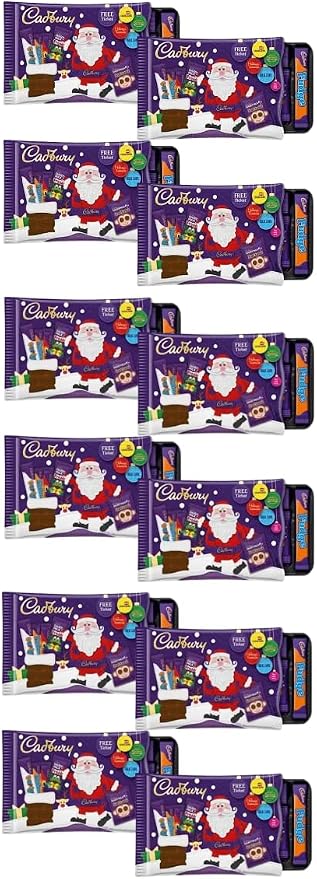 Cadbury Chocolate Selection Pack 78g Selection Boxes Christmas Dairy ...