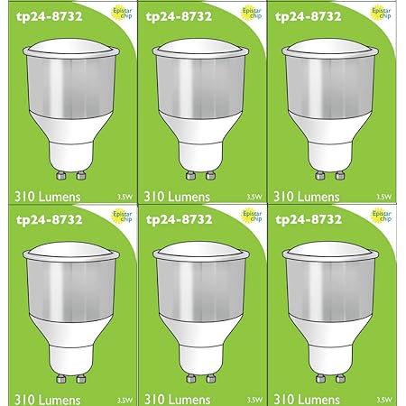 tp24 3w L1/GU10 LED SMD spot light (3000K, warm white, tp8722, 8722) *3 ...