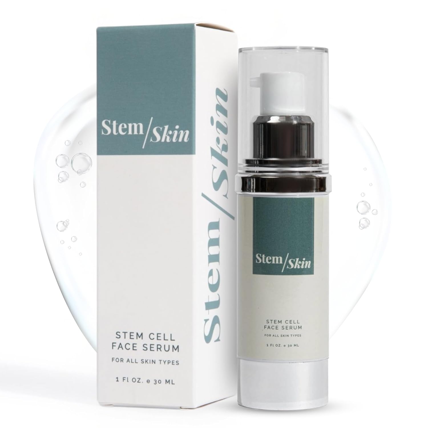 Amazon.com: Stem Skin Advanced Anti-Aging Serum with Stem Cell Growth ...