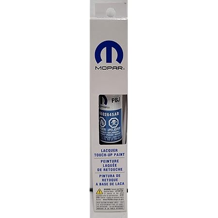 Amazon.com: Mopar Chrysler Jeep Dodge Ram PBJ Touchup Paint Hydro blue ...