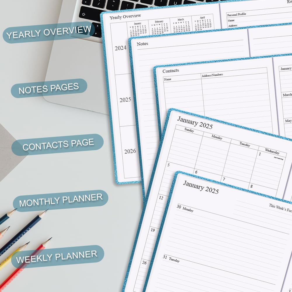 Snapklik.com : Planner 2025-2026 - 18 Months Academic Planner 5.8" X 8. ...