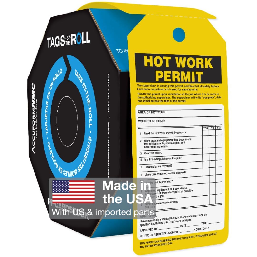 Snapklik.com : AccuformNMC 100 Inspection And Status Record Tags by-The ...