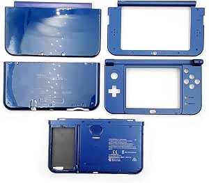 New3DSLL Extra Housing Shells Blue Color 5 PCS Set Replacement ...
