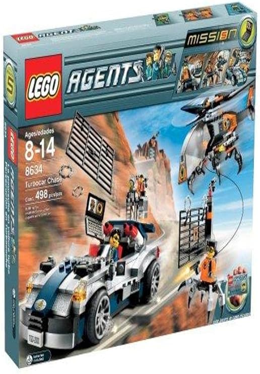 Amazon.co.jp: LEGO 8634 Mission 5: Turbocar Chase(レゴ エージェント ターボカー チェイス ...