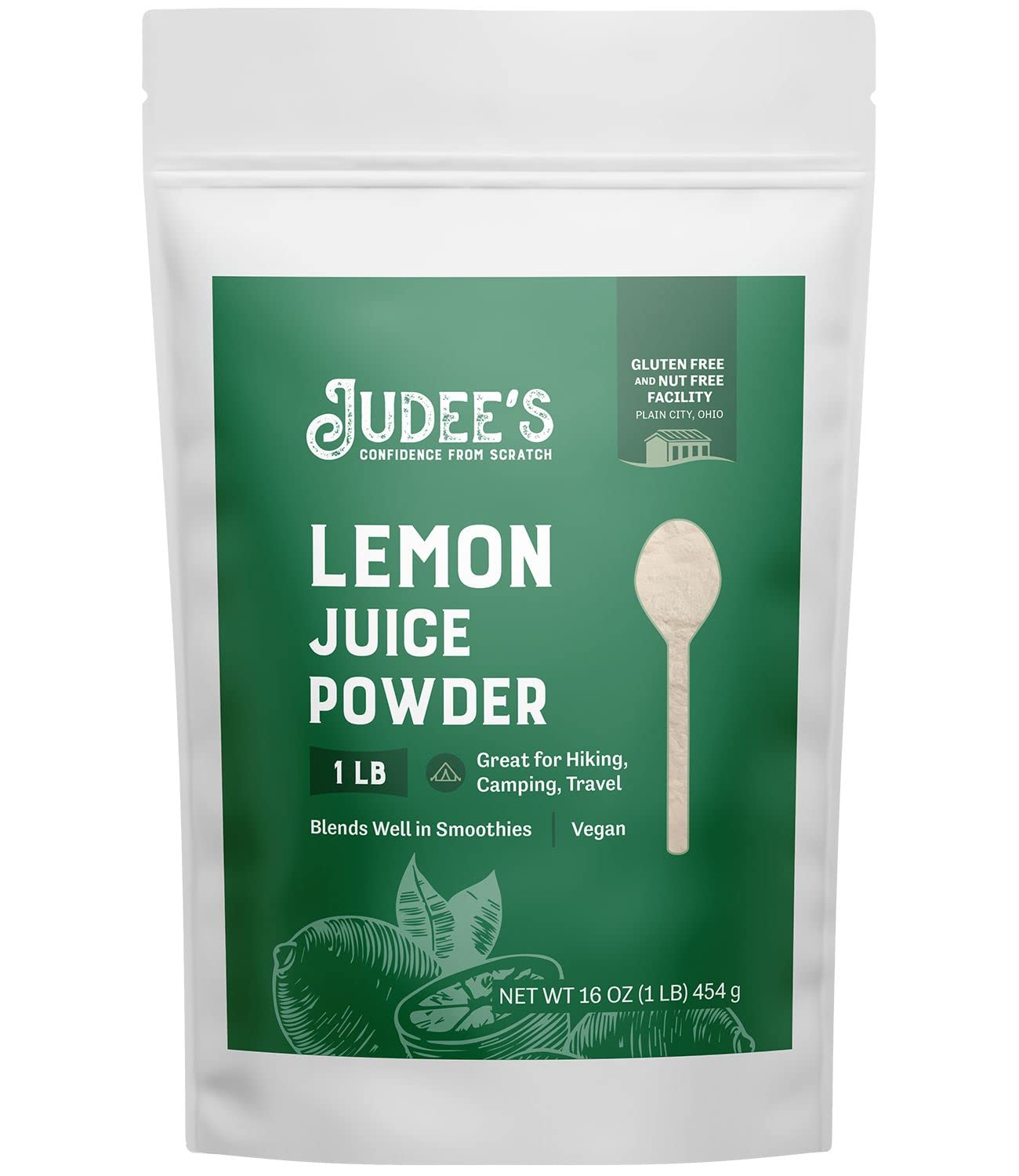 Amazon.com: Judee's Lemon Juice Powder - 1 lb - Delicious and 100% ...