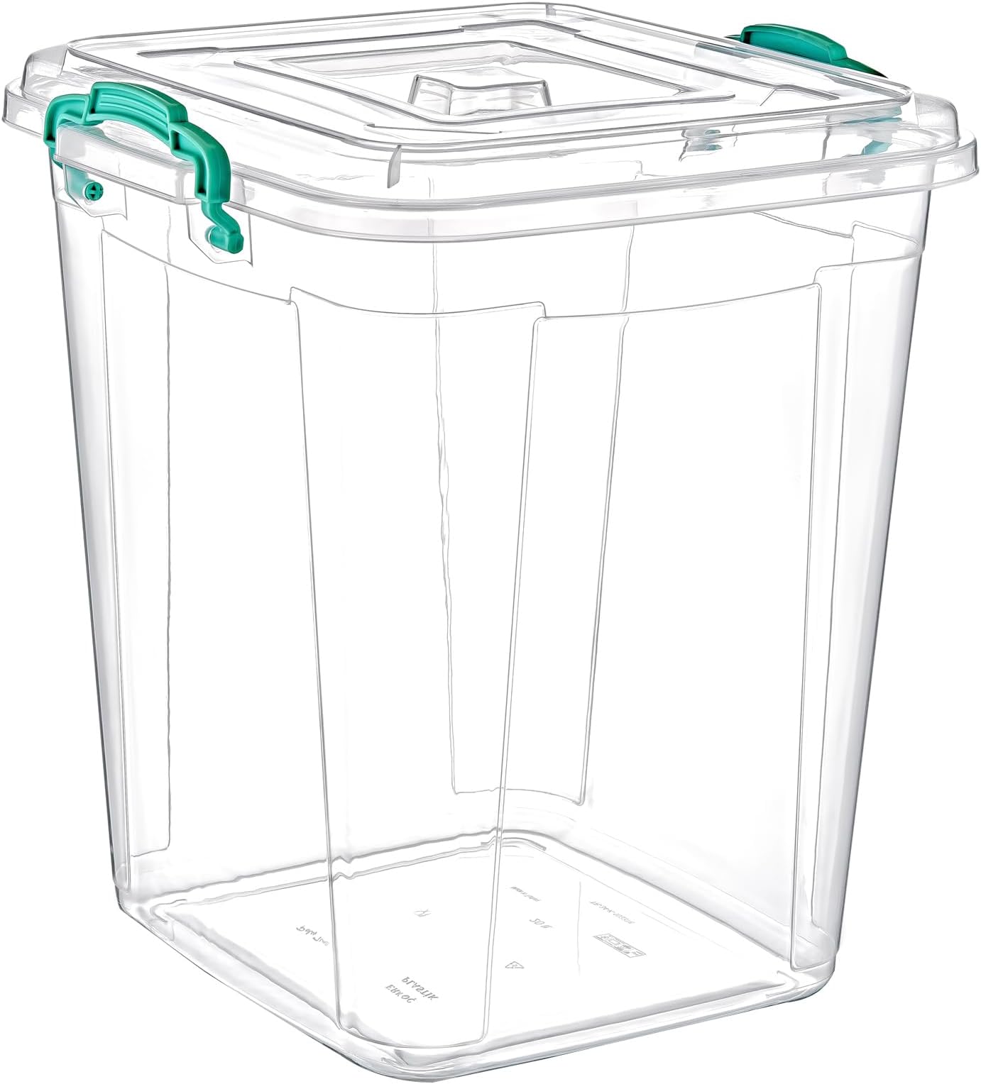 Best House Multi Storage Deep Clear Square Plastic Storage Box ...