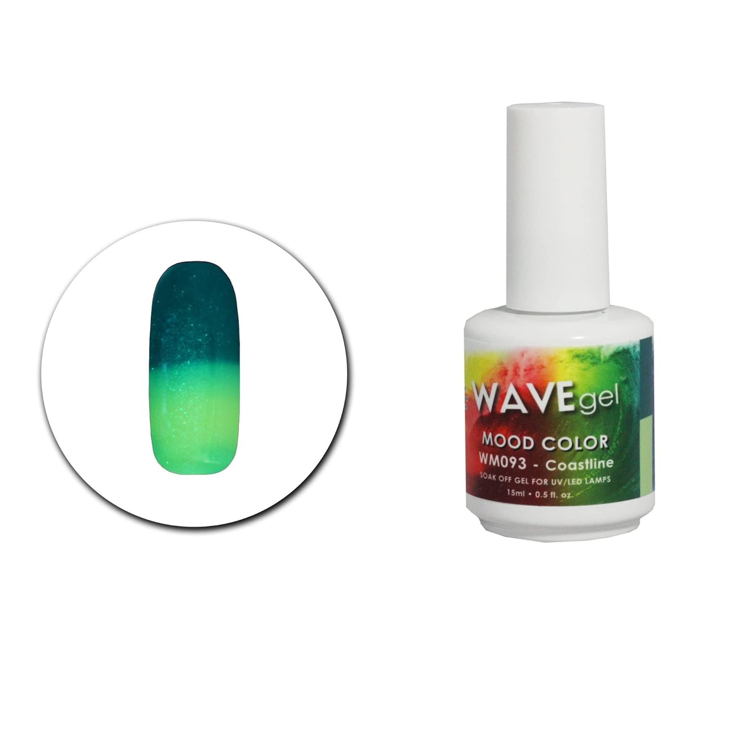 Amazon.com : WAVEGEL Color Changing Nail Gel Polish - Mood Collection ...