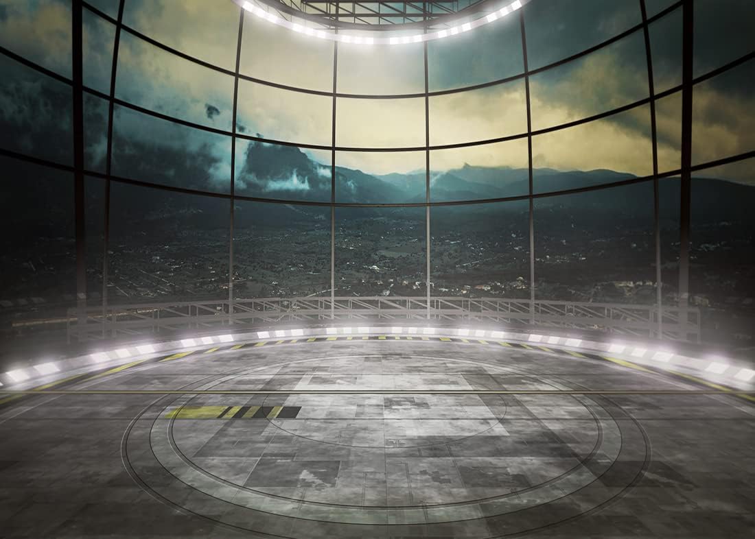 Amazon.com : Loccor Fabric 7x5ft Studio Backdrop TV Streaming Video ...