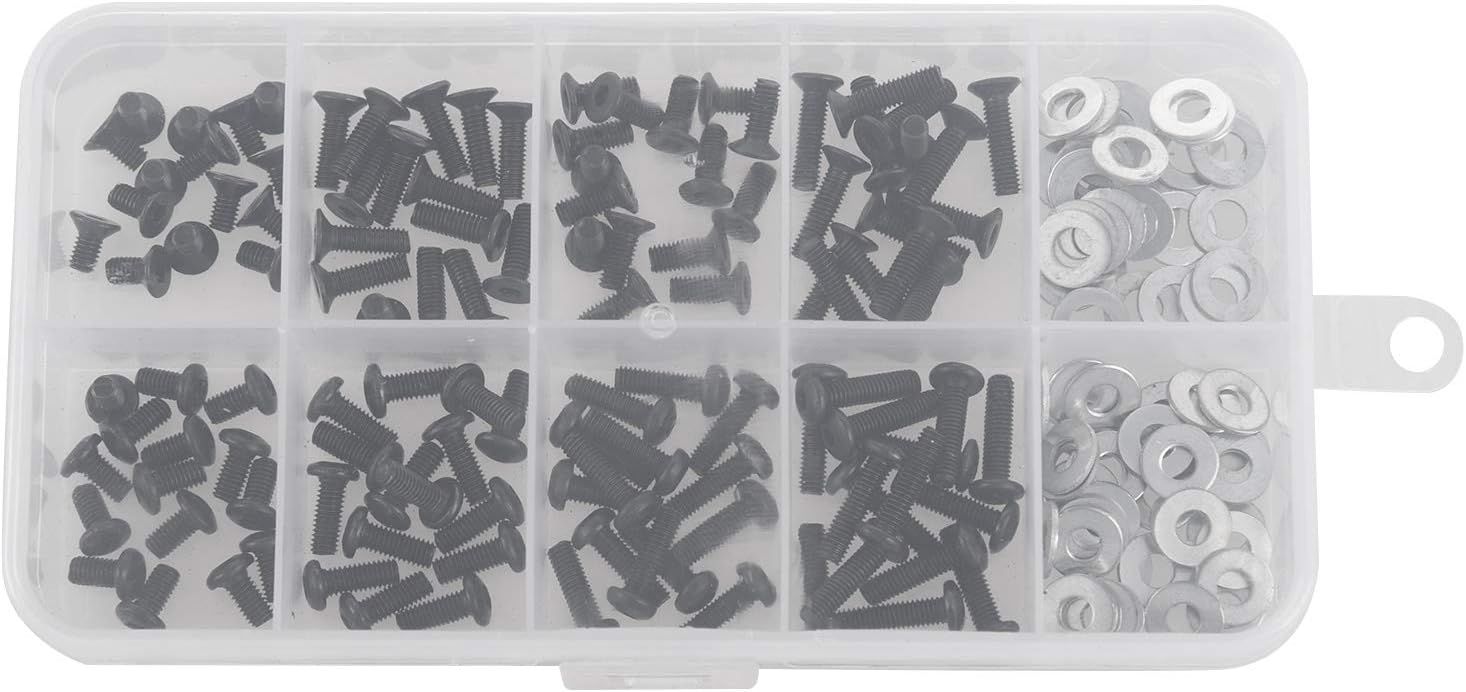 Amazon | Katigan ネジボックスセット 1/10 I D90 10に適用して リモコンカーパーツ 180個 | ラジコン・ドローン 通販