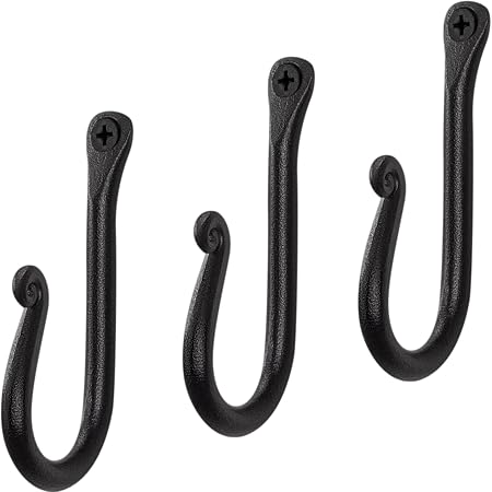 Amazon.com: CTW 720002 Early American Single Prong Wrought Iron Hooks ...