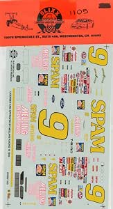 Amazon.com: Slixx_Decals 1:24 1:25 #9 SPAM 1995 Ford Thunderbird Lake ...